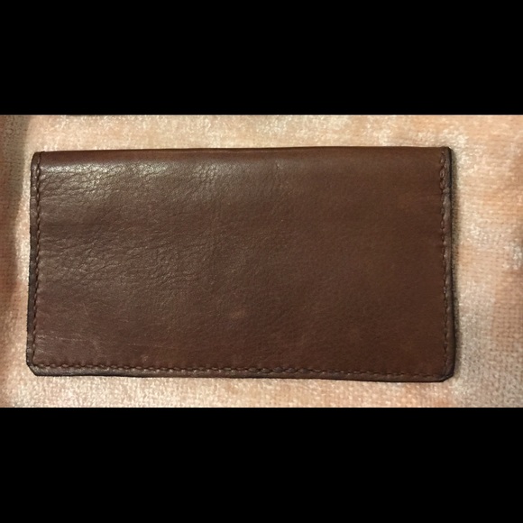Accessories | Handcrafted Genuine Leather Checkbook Cover | Poshmark